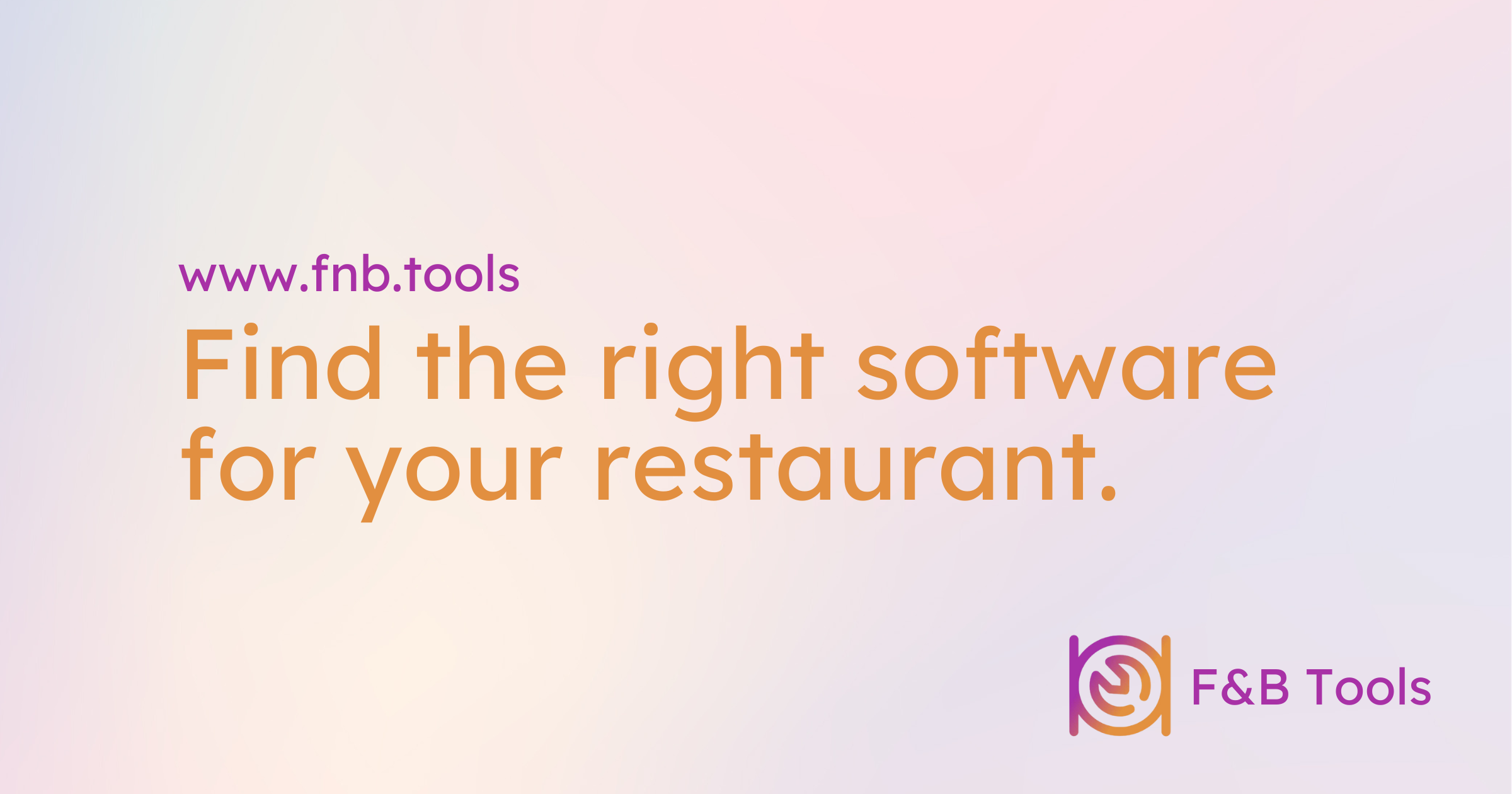 Top Digital Tools for Small Restaurants | F&B Tools